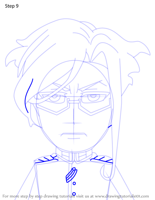 How to Draw Erich von Rerugen from Isekai Quartet (Isekai Quartet) Step ...