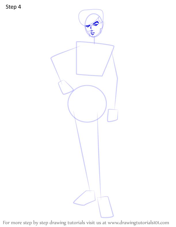 How to Draw Josuke from JoJo's Bizarre Adventure (JoJo's Bizarre Adventure) Step by Step ...