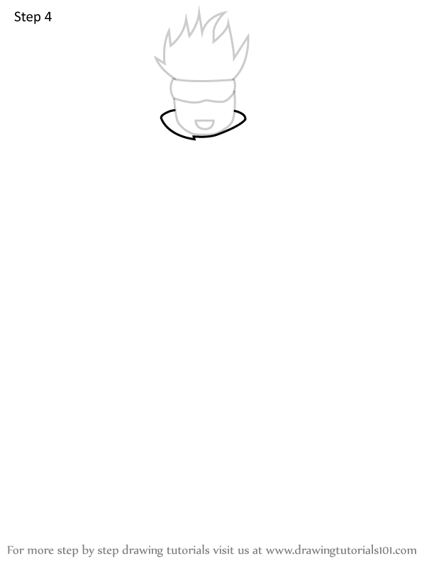 How to Draw Cute Gojo from Jujutsu Kaisen (Jujutsu Kaisen) Step by Step ...