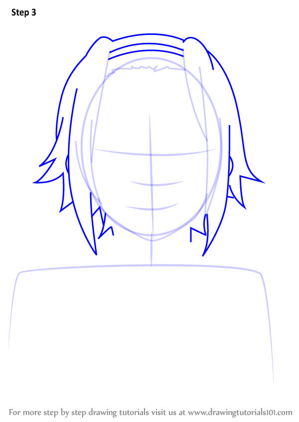 How to Draw Ritsu Tainaka from K-ON!! (K-ON!!) Step by Step ...