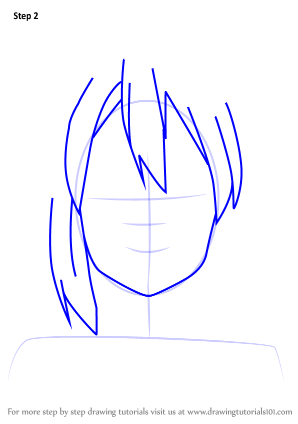 How to Draw Yui Hirasawa from K-ON!! (K-ON!!) Step by Step ...