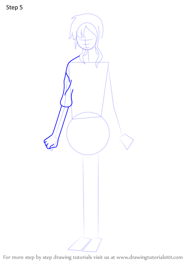 How to Draw Hiyori Asahina from Kagerou Project (Kagerou Project) Step ...
