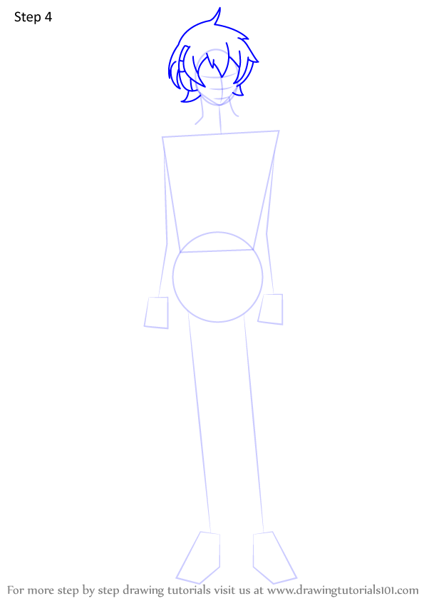 How to Draw Konoha from Kagerou Project (Kagerou Project) Step by Step ...