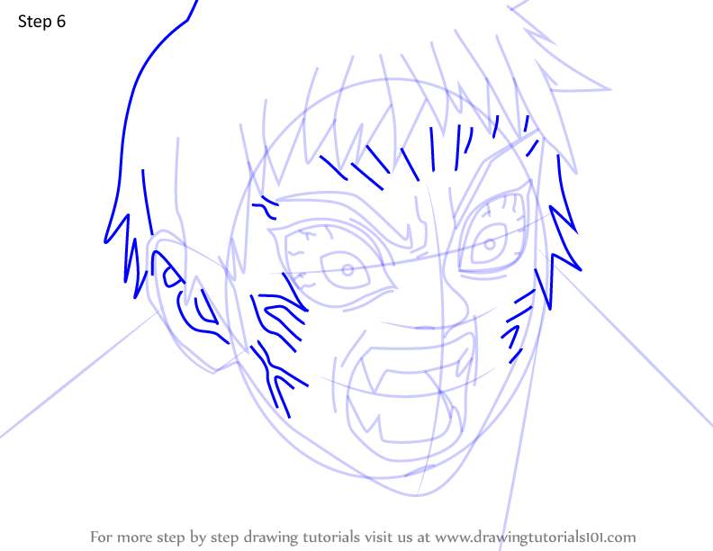 How to Draw Asakusa Demon from Kimetsu no Yaiba (Kimetsu no Yaiba) Step ...