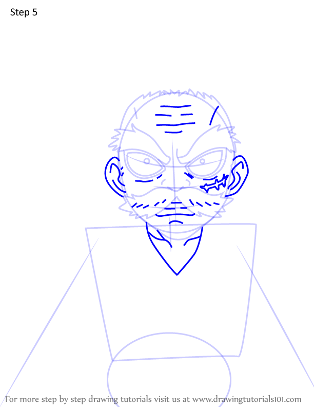 How to Draw Jigoro Kuwajima from Kimetsu no Yaiba (Kimetsu no Yaiba ...