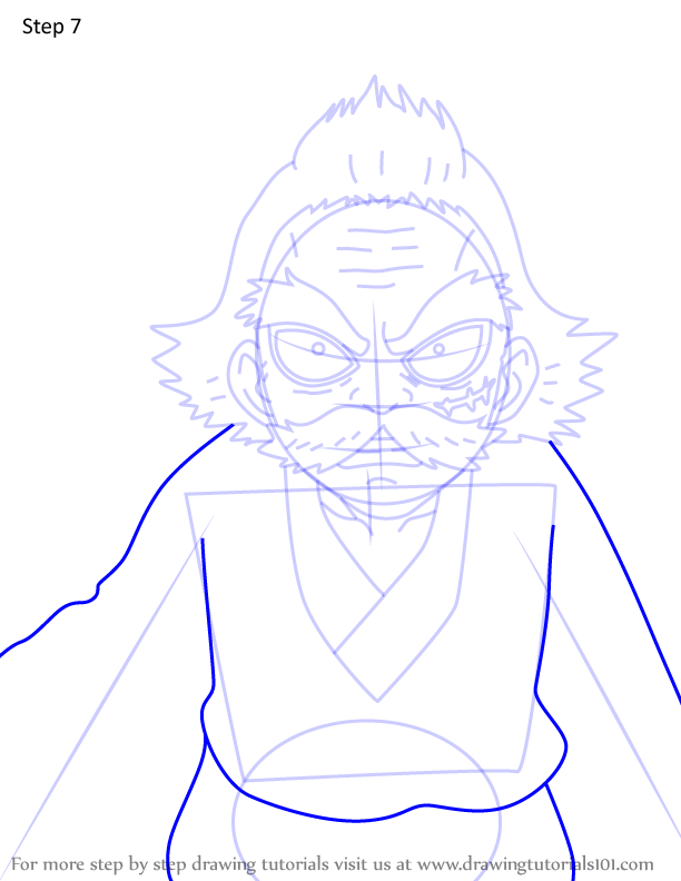 How to Draw Jigoro Kuwajima from Kimetsu no Yaiba (Kimetsu no Yaiba ...