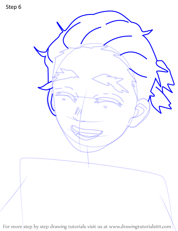 How to Draw Keizo from Kimetsu no Yaiba (Kimetsu no Yaiba) Step by Step ...