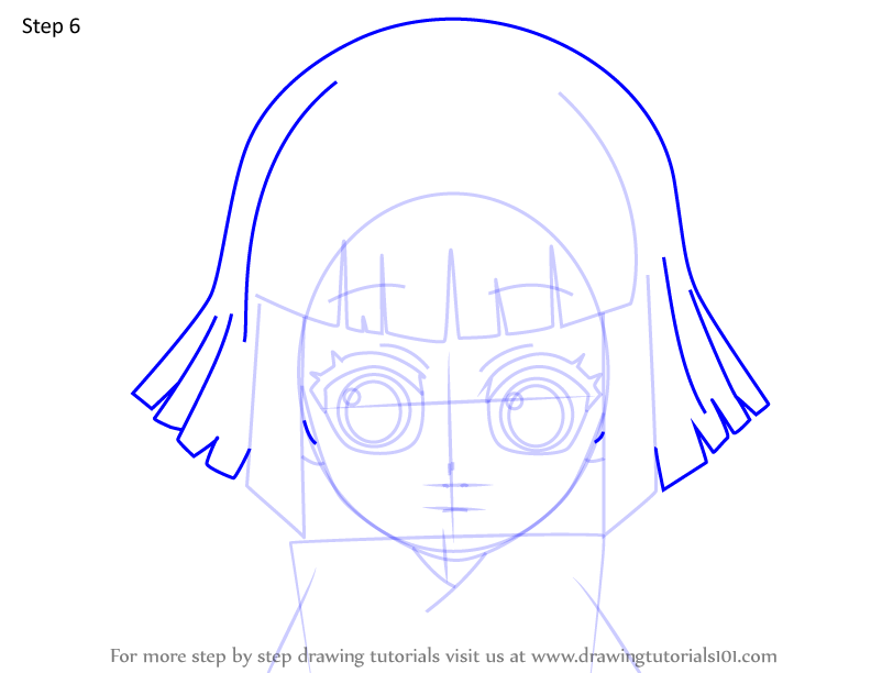 How to Draw Sayo from Kimetsu no Yaiba (Kimetsu no Yaiba) Step by Step ...