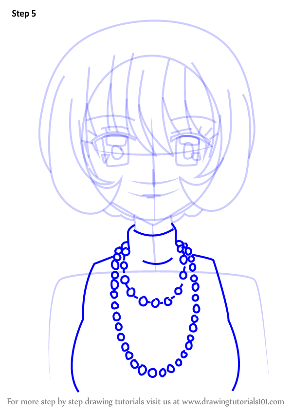 How to Draw Tsukishima Luna from Kirarin Revolution (Kirarin Revolution ...