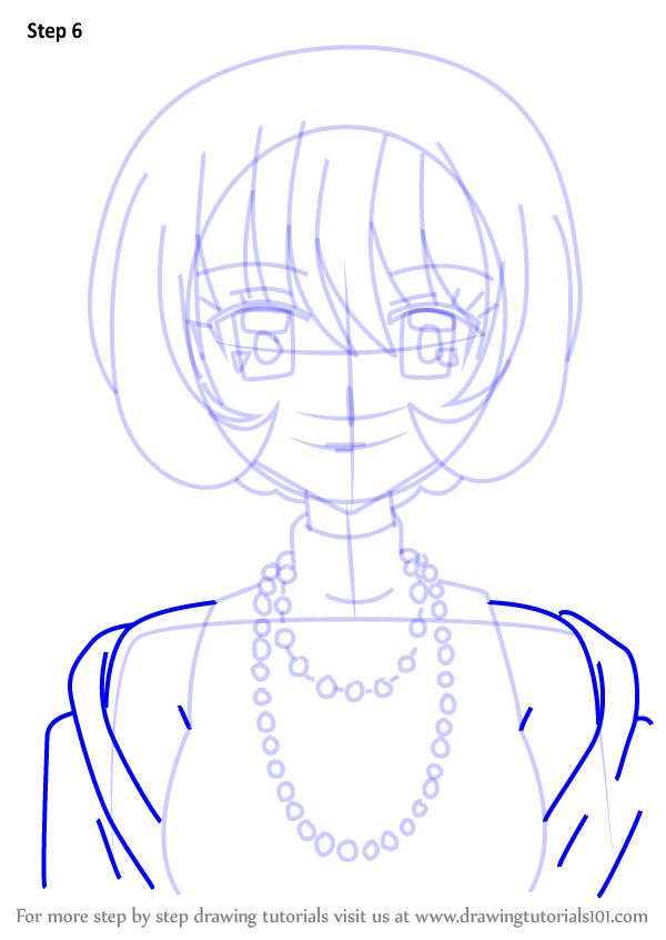 How to Draw Tsukishima Luna from Kirarin Revolution (Kirarin Revolution ...