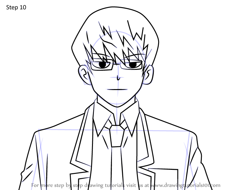 How to Draw Naruse Shisuto from Komi Can't Communicate (Komi Can't ...