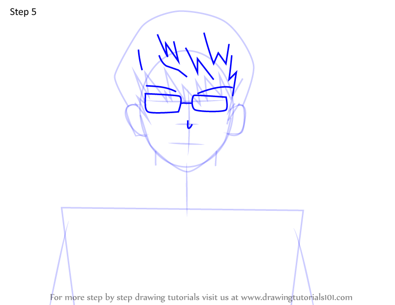 How to Draw Naruse Shisuto from Komi Can't Communicate (Komi Can't ...