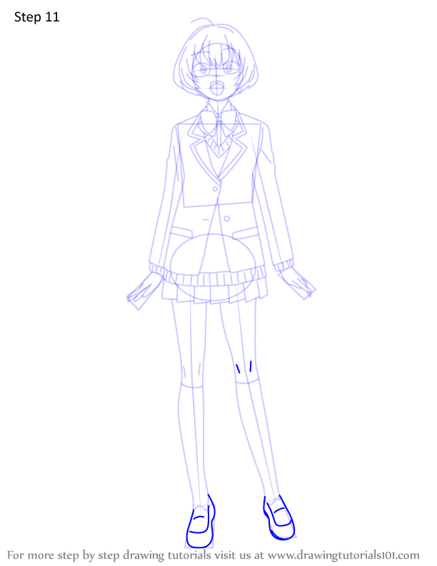 How to Draw Onigashima Akako from Komi Can't Communicate (Komi Can't ...