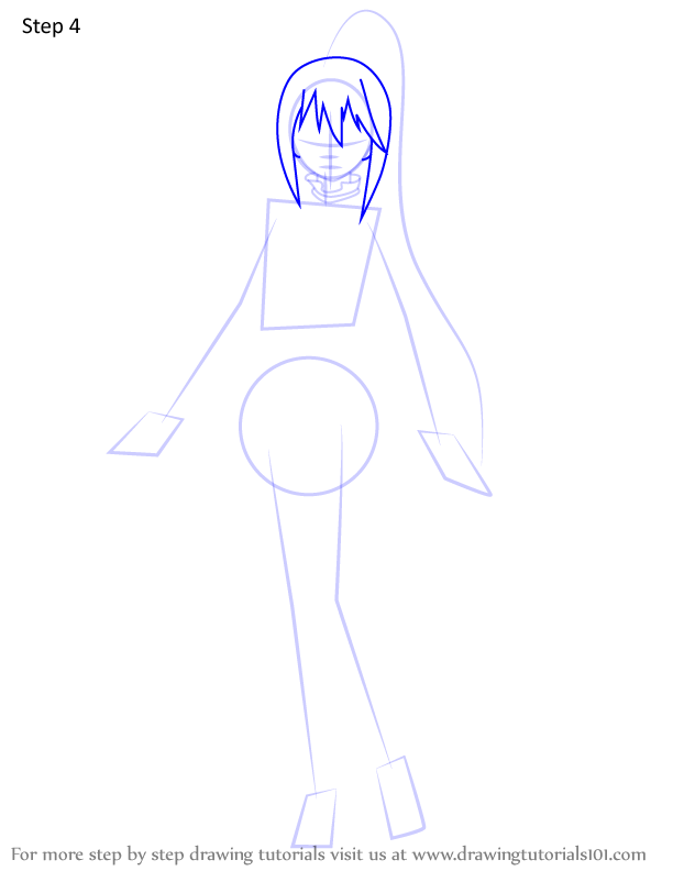 How to Draw Aqua from KonoSuba (KonoSuba) Step by Step ...