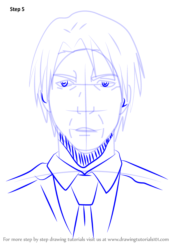 Step by Step How to Draw Masaaki Nakatani from Kuroko no Basuke ...