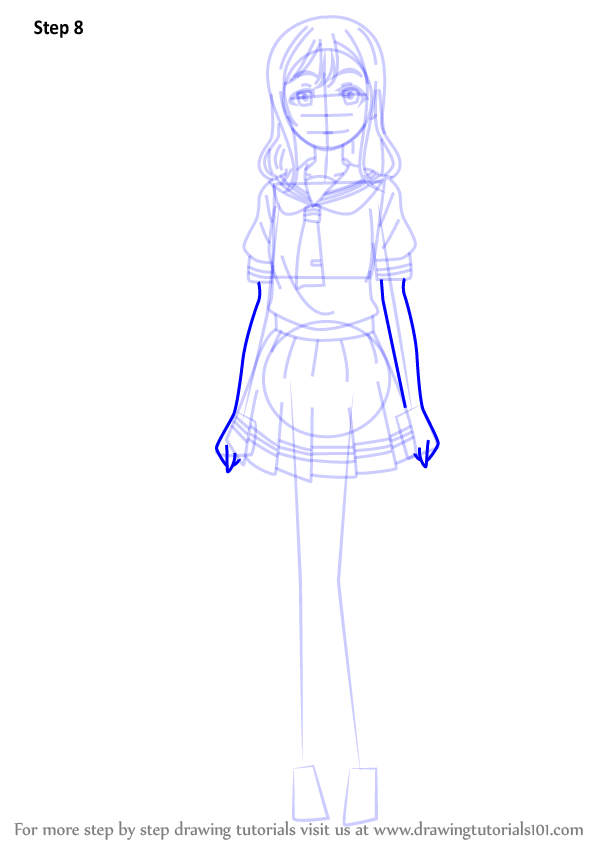 How to Draw Hanamaru Kunikida from Love Live! Sunshine!! (Love Live ...