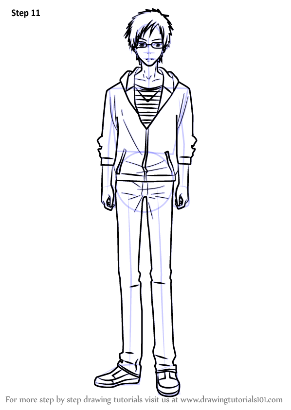 How to Draw Takahiro Kuroi Ichijo from Love Stage!! (Love Stage!!) Step ...