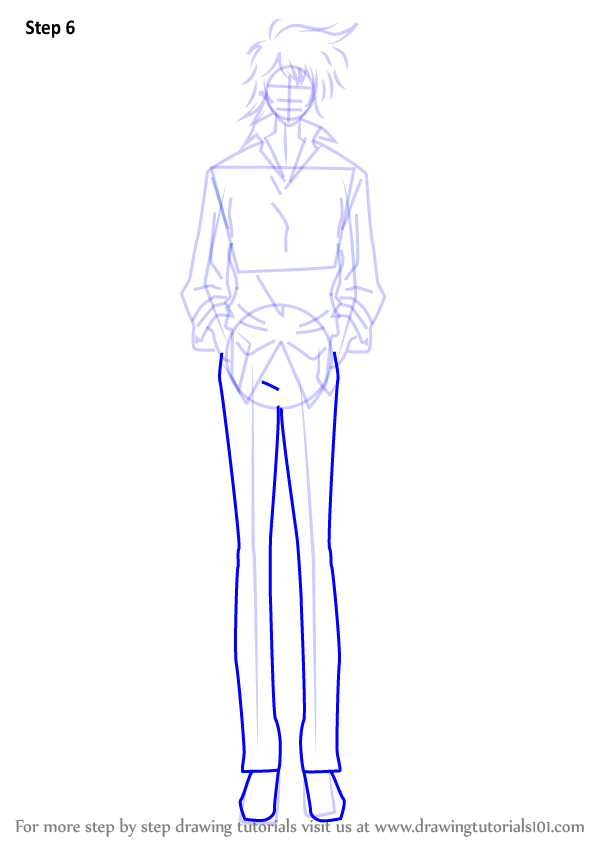 How to Draw Kaidou Kio from Loveless (Loveless) Step by Step ...