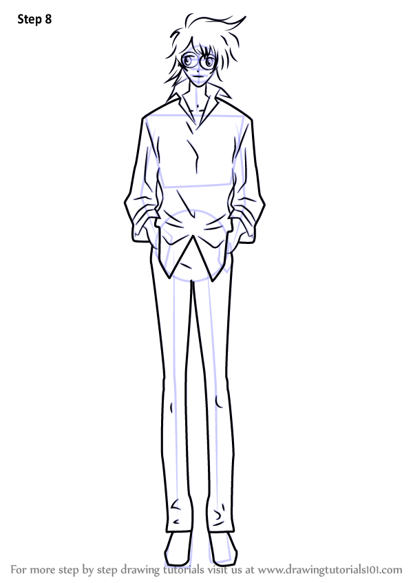 How to Draw Kaidou Kio from Loveless (Loveless) Step by Step ...