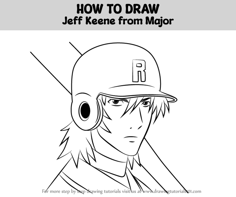 How to Draw Jeff Keene from Major (Major) Step by Step ...