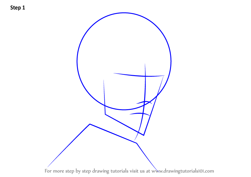 How to Draw Jeff Keene from Major (Major) Step by Step ...