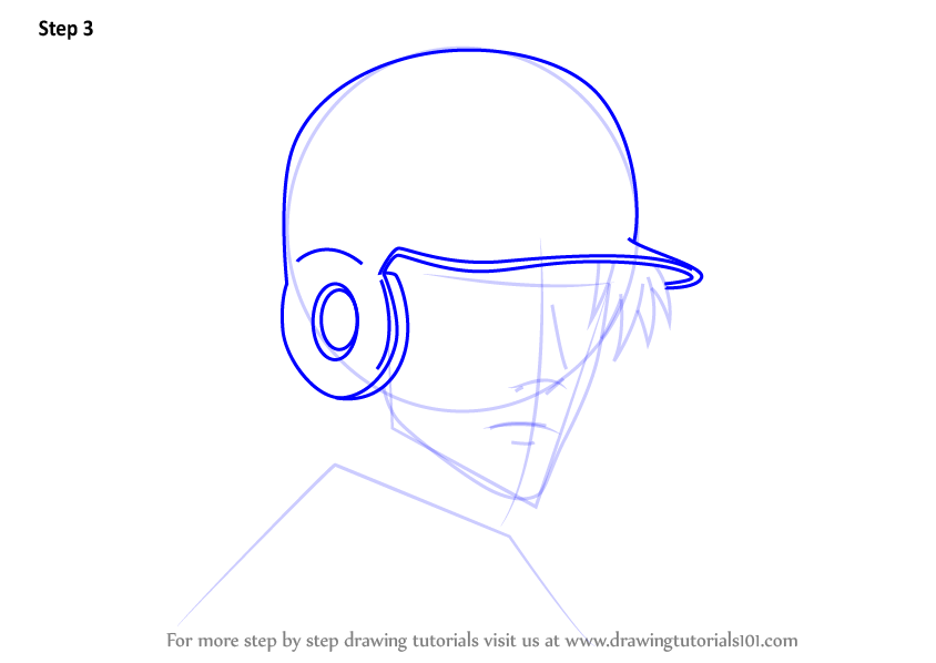 How to Draw Jeff Keene from Major (Major) Step by Step ...