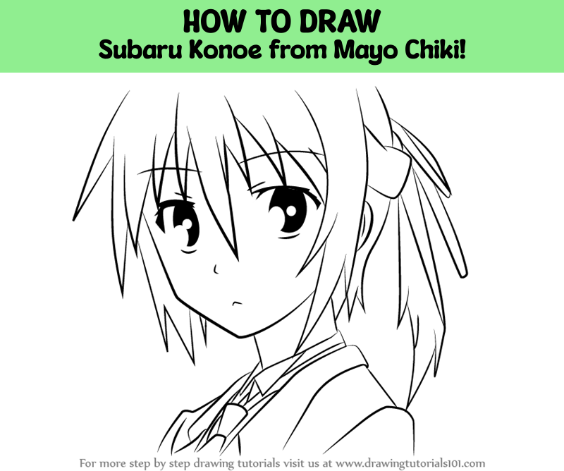 How to Draw Subaru Konoe from Mayo Chiki! (Mayo Chiki!) Step by Step ...
