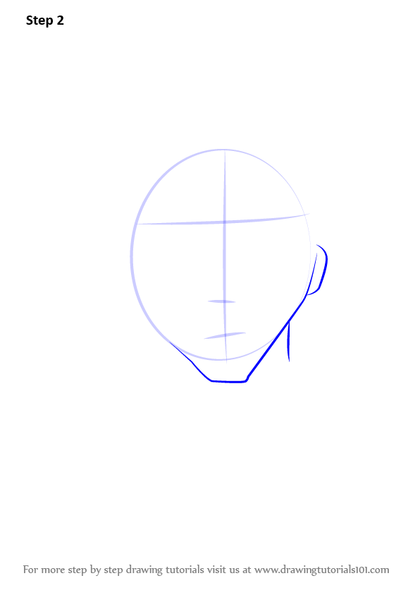 How to Draw Hamaya Hyakuchou from Medaka Box (Medaka Box) Step by Step ...