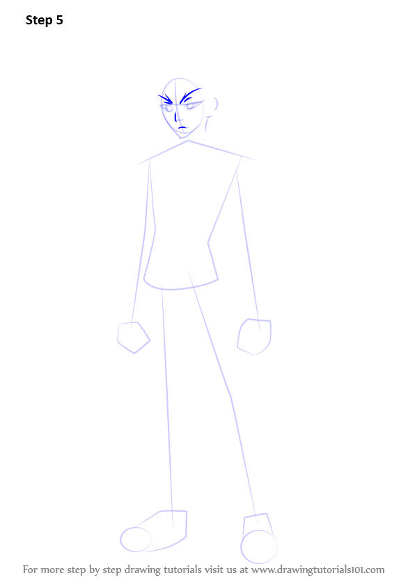 How to Draw Kei Munakata from Medaka Box (Medaka Box) Step by Step ...