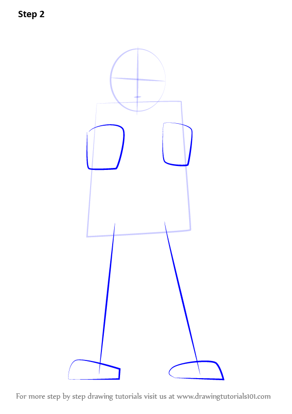 How to Draw Mizou Yukuhashi from Medaka Box (Medaka Box) Step by Step ...