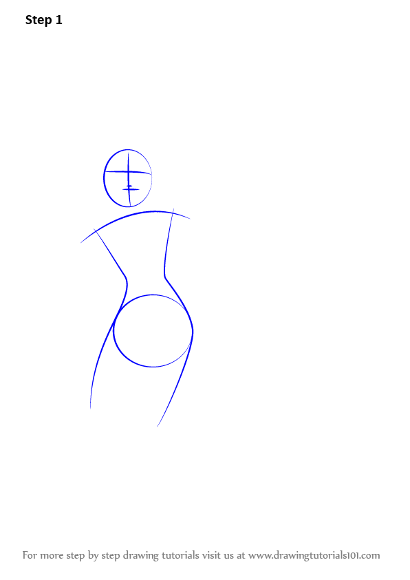 How to Draw Lucia in Mermaid from Mermaid Melody (Mermaid Melody) Step ...