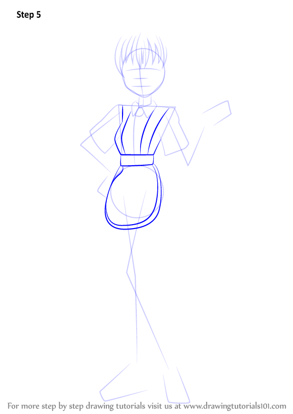 How to Draw Lucia Nanami from Mermaid Melody (Mermaid Melody) Step by ...