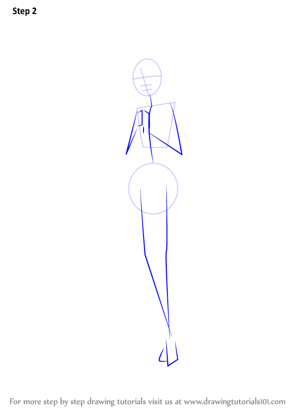 How to Draw Sara from Mermaid Melody (Mermaid Melody) Step by Step ...