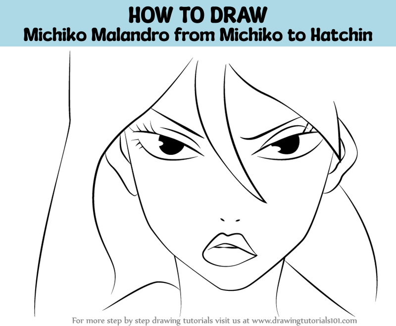 How to Draw Michiko Malandro from Michiko to Hatchin (Michiko to ...