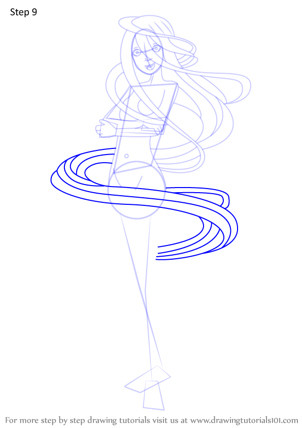 How to Draw Doppel from Monster Musume (Monster Musume) Step by Step ...