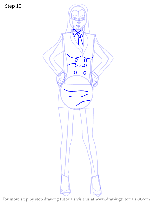 How to Draw Kuroko Smith from Monster Musume (Monster Musume) Step by ...