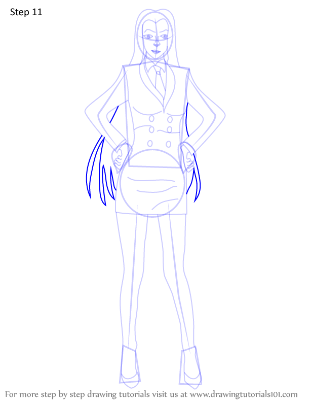 How to Draw Kuroko Smith from Monster Musume (Monster Musume) Step by ...