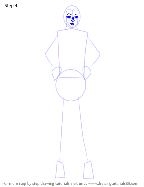 How to Draw Kuroko Smith from Monster Musume (Monster Musume) Step by ...