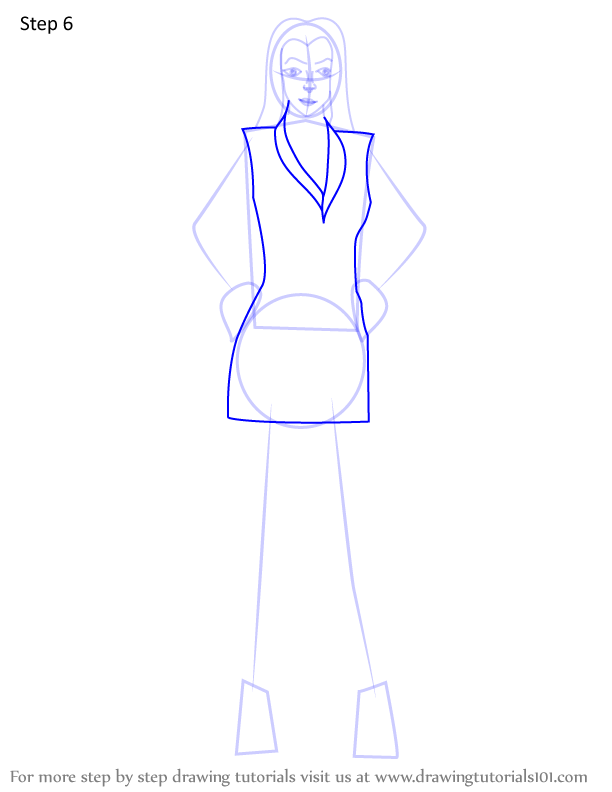 How to Draw Kuroko Smith from Monster Musume (Monster Musume) Step by ...