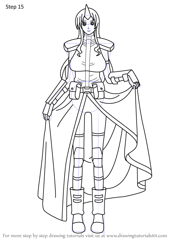 How to Draw Tionishia from Monster Musume (Monster Musume) Step by Step ...