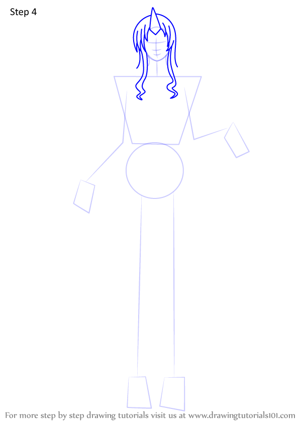 How to Draw Tionishia from Monster Musume (Monster Musume) Step by Step ...