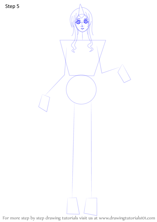 How to Draw Tionishia from Monster Musume (Monster Musume) Step by Step ...