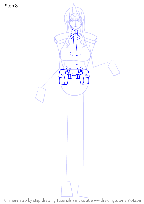How to Draw Tionishia from Monster Musume (Monster Musume) Step by Step ...