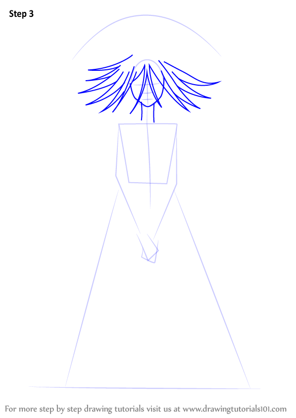 How to Draw Kuroageha from Mushibugyo (Mushibugyo) Step by Step ...