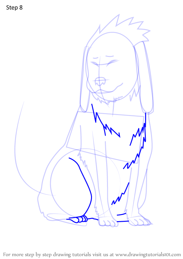 How to Draw Akamaru from Naruto (Naruto) Step by Step ...