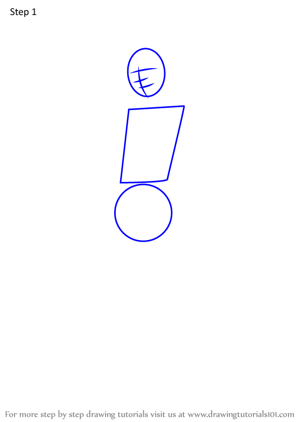 How to Draw Anko Mitarashi from Naruto (Naruto) Step by Step ...