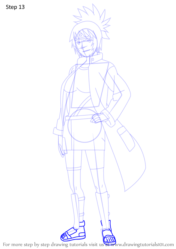 How to Draw Anko Mitarashi from Naruto (Naruto) Step by Step ...