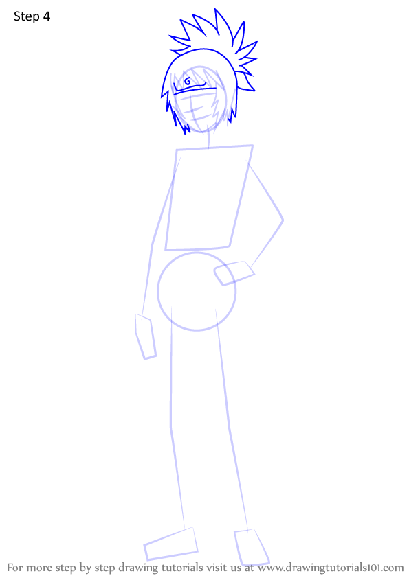 How to Draw Anko Mitarashi from Naruto (Naruto) Step by Step ...