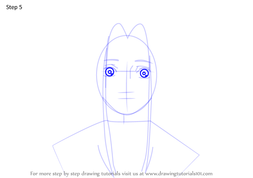 How to Draw Haku from Naruto (Naruto) Step by Step ...
