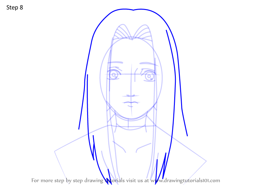 How to Draw Haku from Naruto (Naruto) Step by Step ...